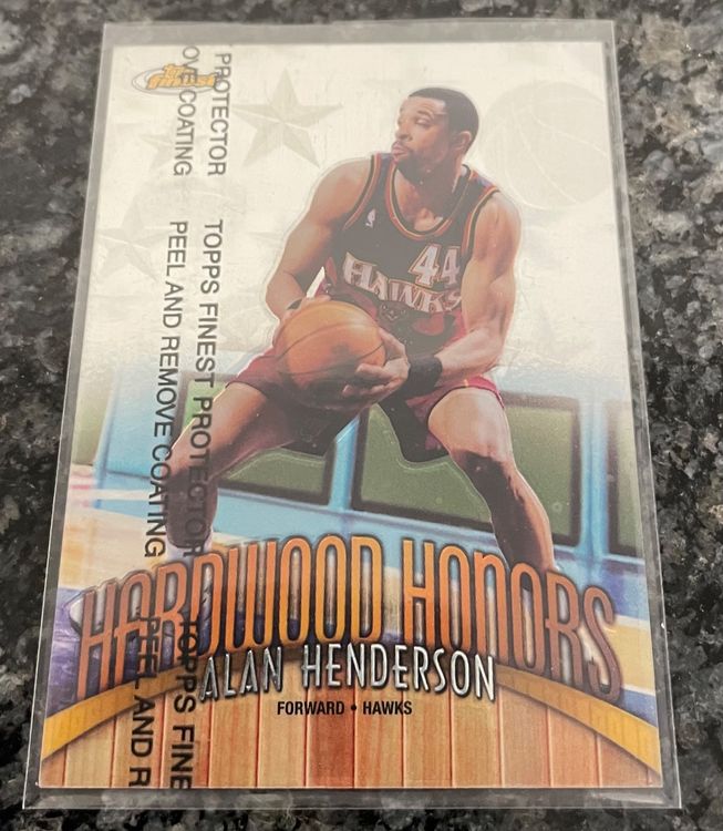 NBA Alan Henderson Hardwood Hobors Card (Neu (gemäss Beschreibung)) in ...