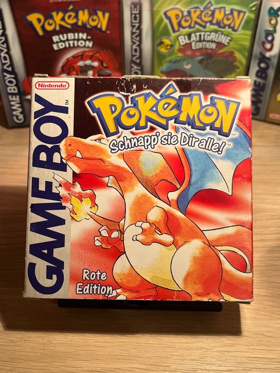 Pokemon Rot / Rote Edition OVP Komplett Gameboy Deutsch | Kaufen auf ...