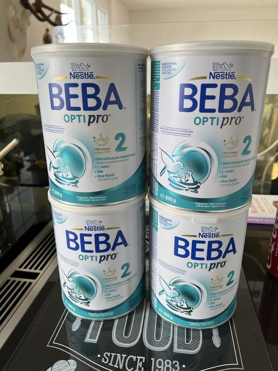 Beba Optipro 2 - 4x 800g - Babymilch - MHD 12.2024 (Neu und ...