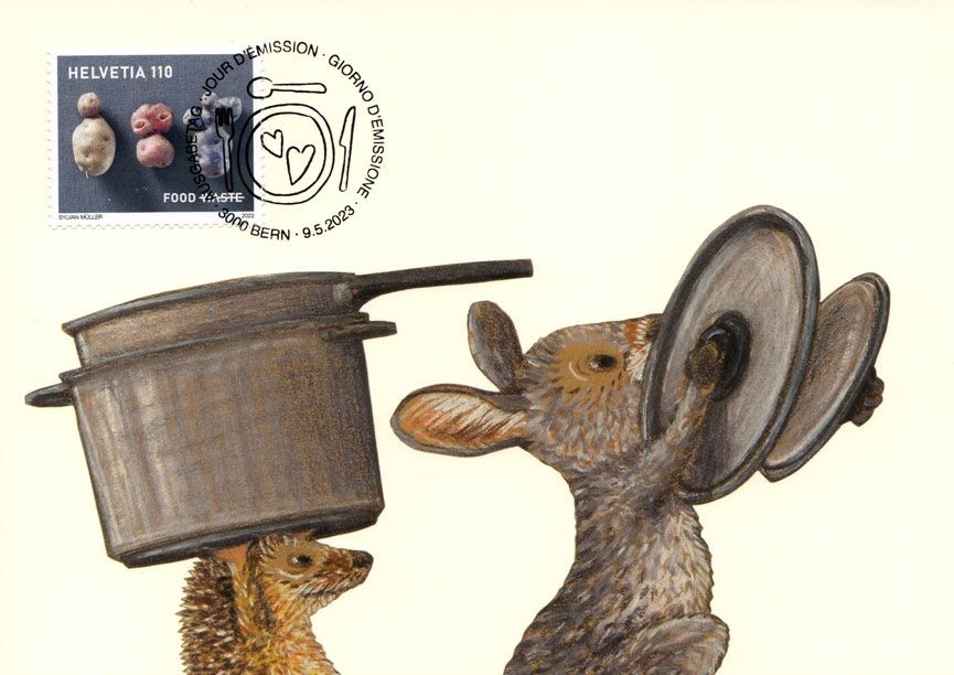 Maximumkarte No Food Waste (Neu (gemäss Beschreibung)) in Dottikon für CHF 4 – mit Lieferung auf ...