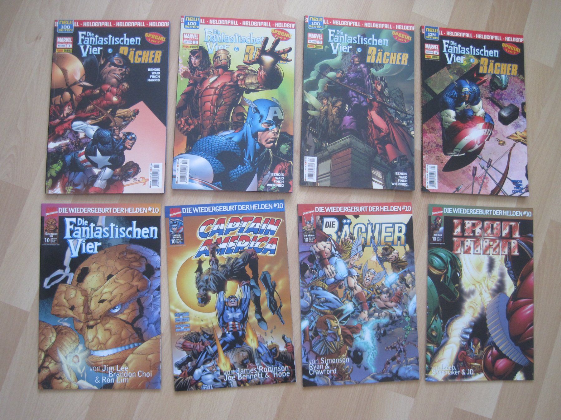 Fantastische Vier Rächer Cap Am I Man Comic Topp LOT NEU (Neu (gemäss ...