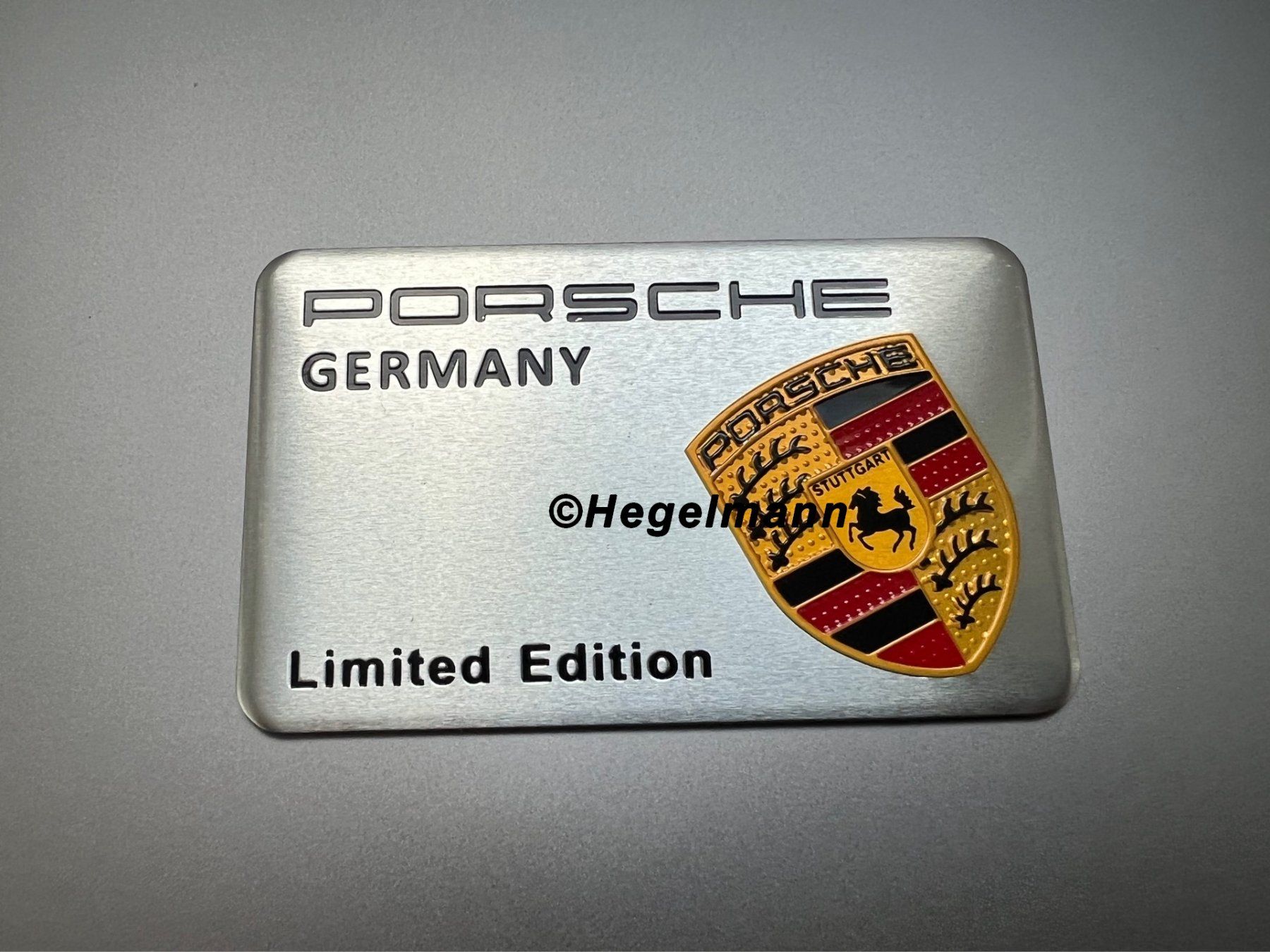 Porsche 911 924 928 GT Boxster Cayenne Panamera Emblem Logo (Neu ...