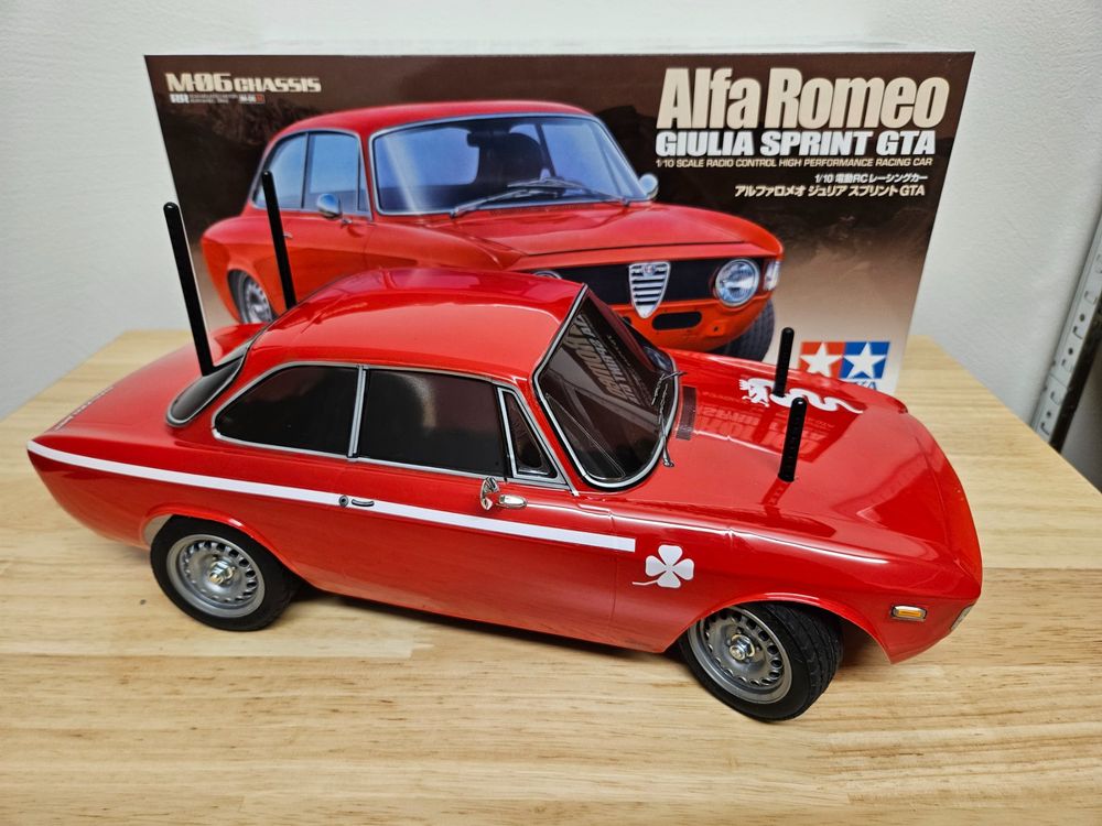 Tamiya Alfa Romeo Giulia Sprint GTA M-06 58486 | Kaufen auf Ricardo
