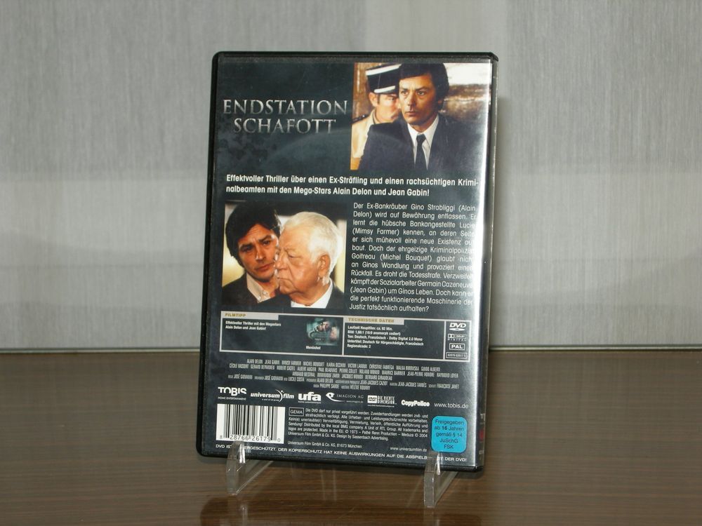 Endstation Schafott DVD / 1973 / Alain Delon / Jean Gabin (Gebraucht) in Aarau für CHF 12 – mit ...