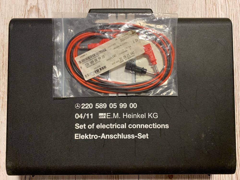 Elektroanschluss-Set Mercedes-Benz inkl. Fluke Multimeter (Usato) a ...