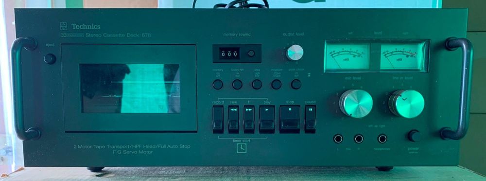 Technics RS-678US Tape Deck (Gebraucht) in Lodrino für CHF 200 – mit Lieferung auf Ricardo kaufen