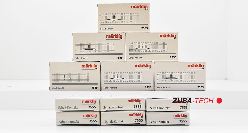 6x Märklin 7555 Schaltkontakt, H0 mit OVP | Kaufen auf Ricardo