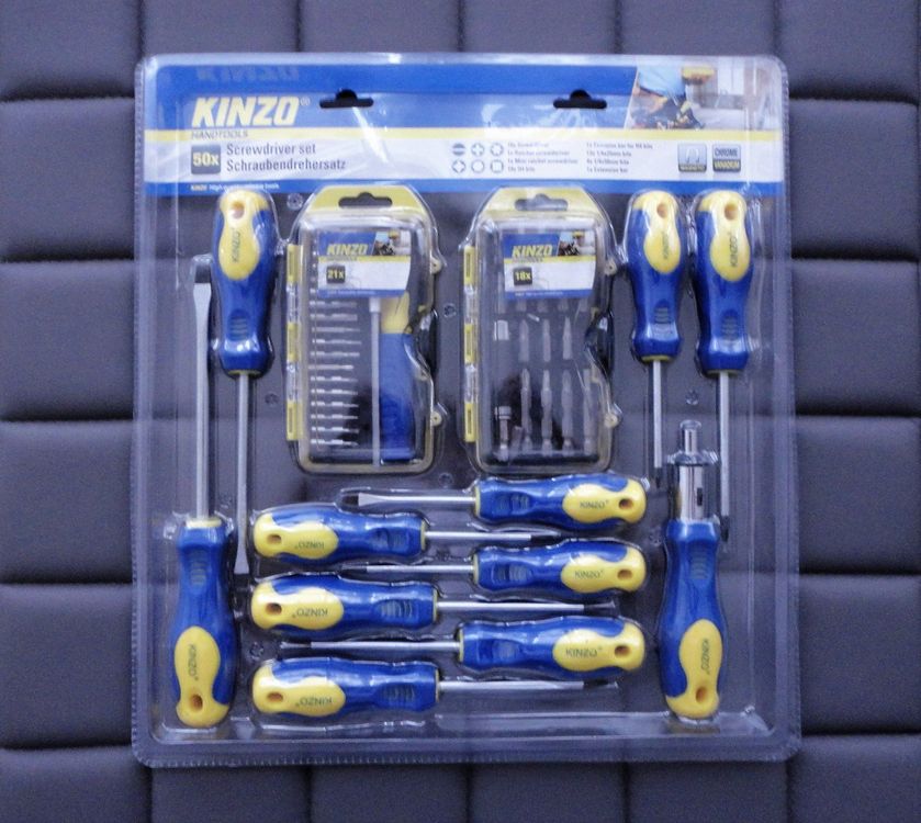 Neu: Schraubenzieher-Set KINZO - 50 Teile !!! | Kaufen auf Ricardo