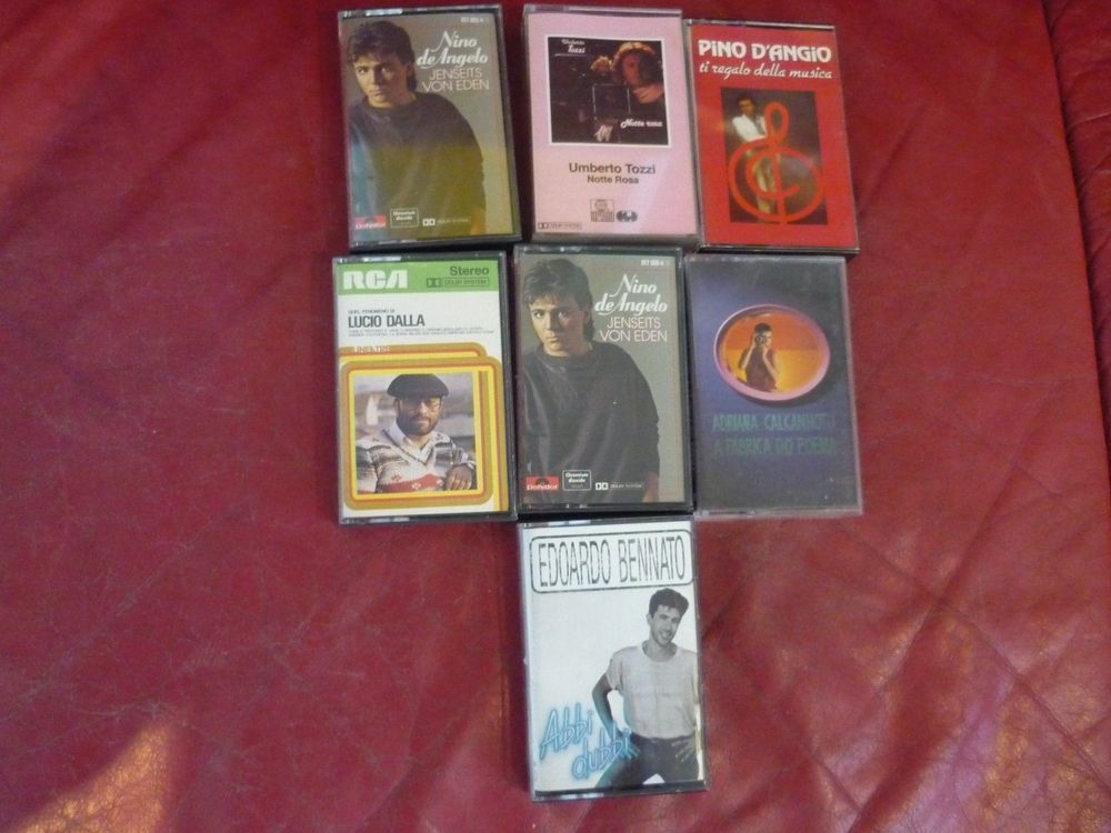 7 x Italo Pop Rock Dalla Bennato De Angelo D Angio Tozzi | Kaufen auf ...