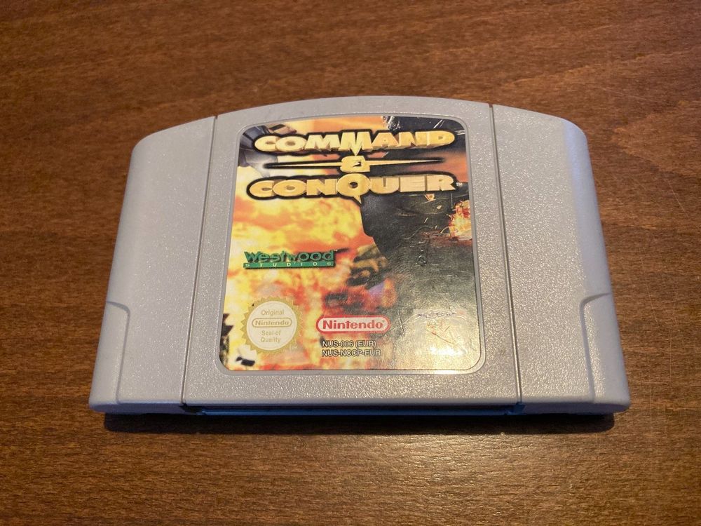 Nintendo 64 uncut Command & Conquer N64 | Kaufen auf Ricardo