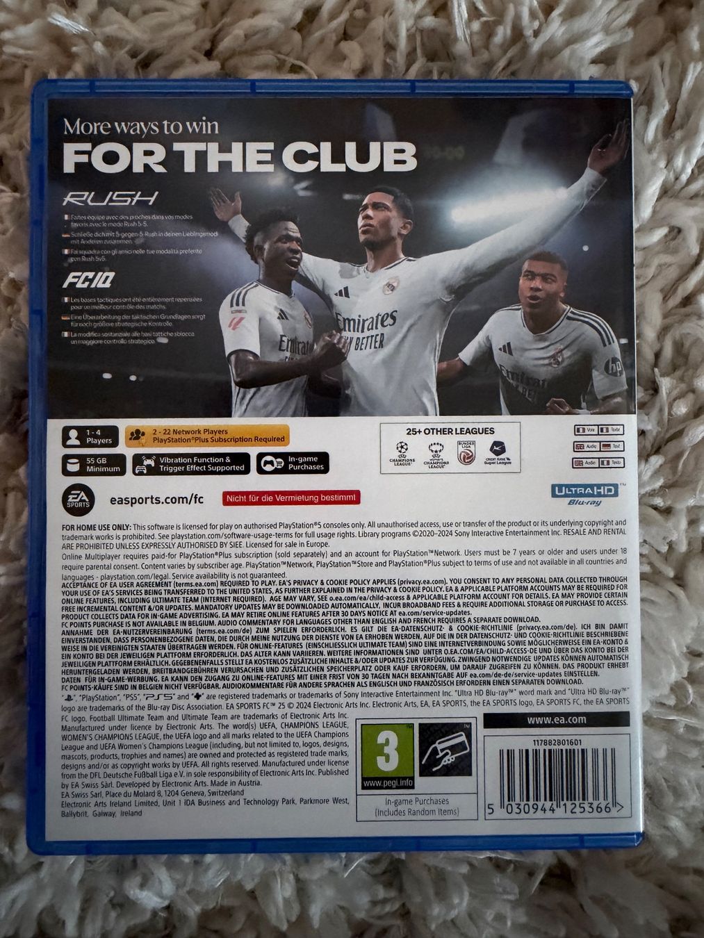 FC25 PS5 Game (Gebraucht) in Meisterschwanden für CHF 25 – mit Lieferung auf Ricardo kaufen