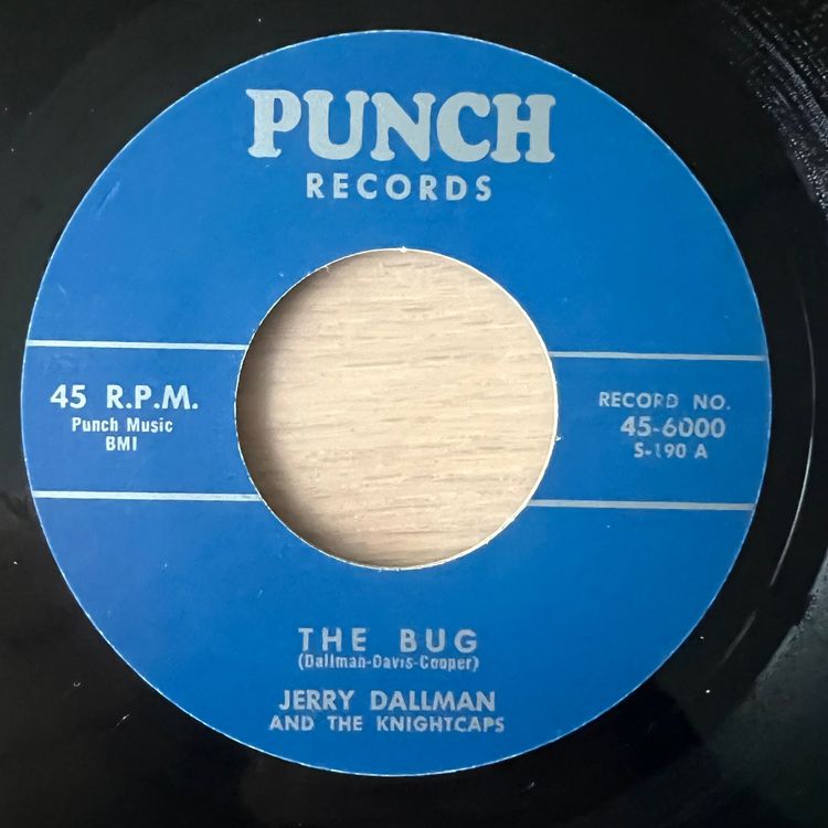 Jerry Dallman & The Knightcaps - The Bug / 1. US-Press. 1958 (Gebraucht ...