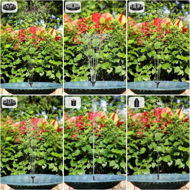 Solar Teichpumpe Solar Schwimmender Fontäne Pumpe brunnen (Neu (gemäss Beschreibung)) in Thun ...