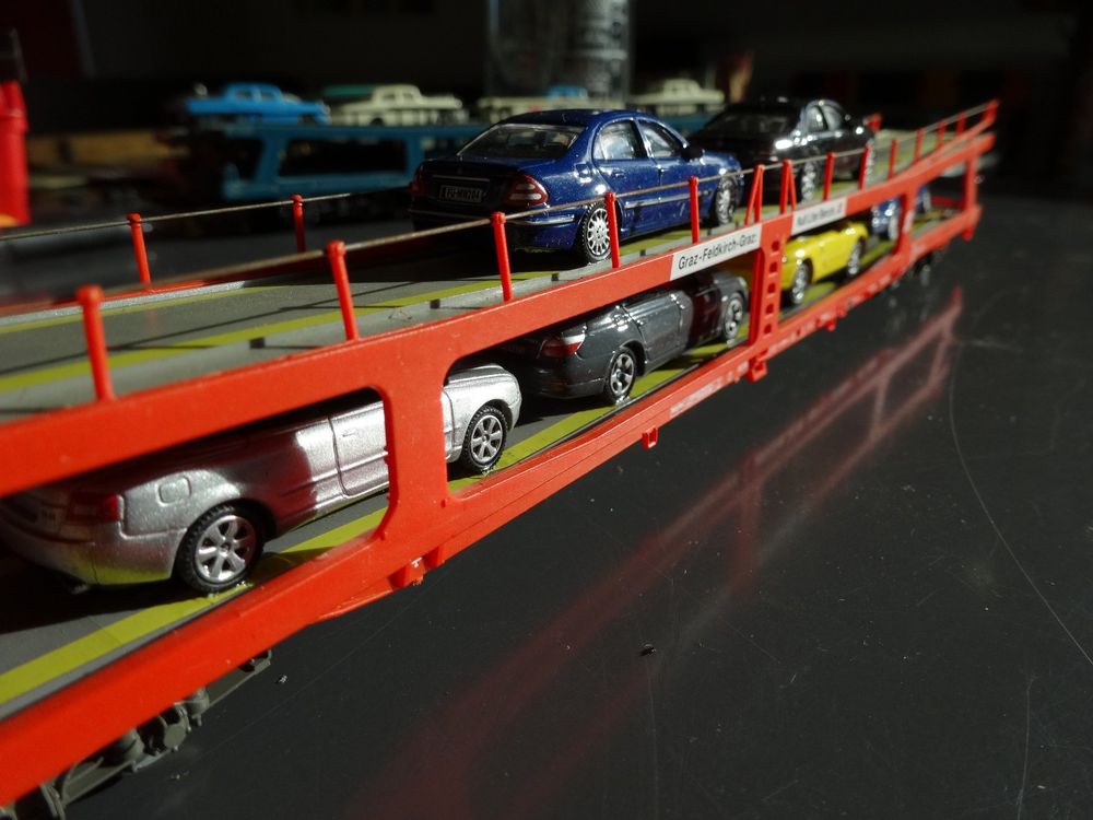 Autotransport der ÖBB (Graz-Feldkirch), 6 Autos aus Metall (D'occasion ...