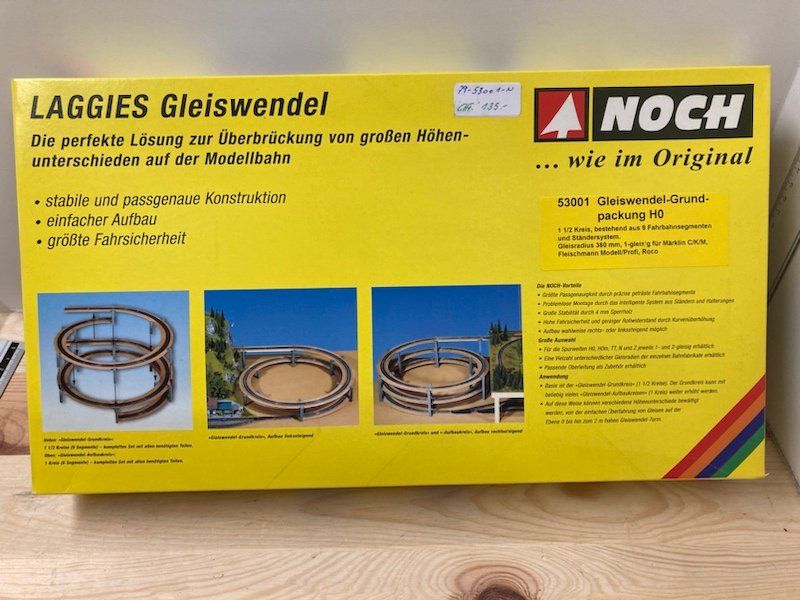 NOCH H0 53001 LAGGIES Gleiswendel-Grundpackung | Kaufen auf Ricardo