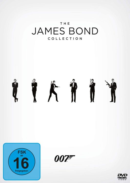 The James Bond 007 Collection (1962-2015) 24-DVDs/Boxset (Neu (gemäss Beschreibung)) in ...