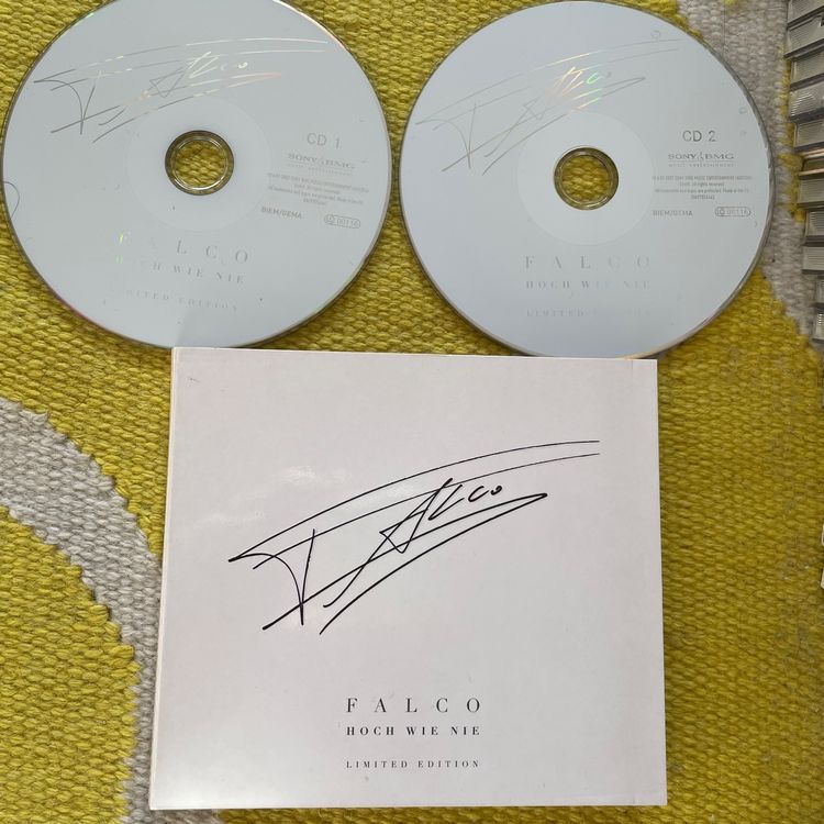 FALCO-2CD BEST OF/HOCH WIE NIE LIMITED EDITION (DIGIPACK) (Gebraucht ...