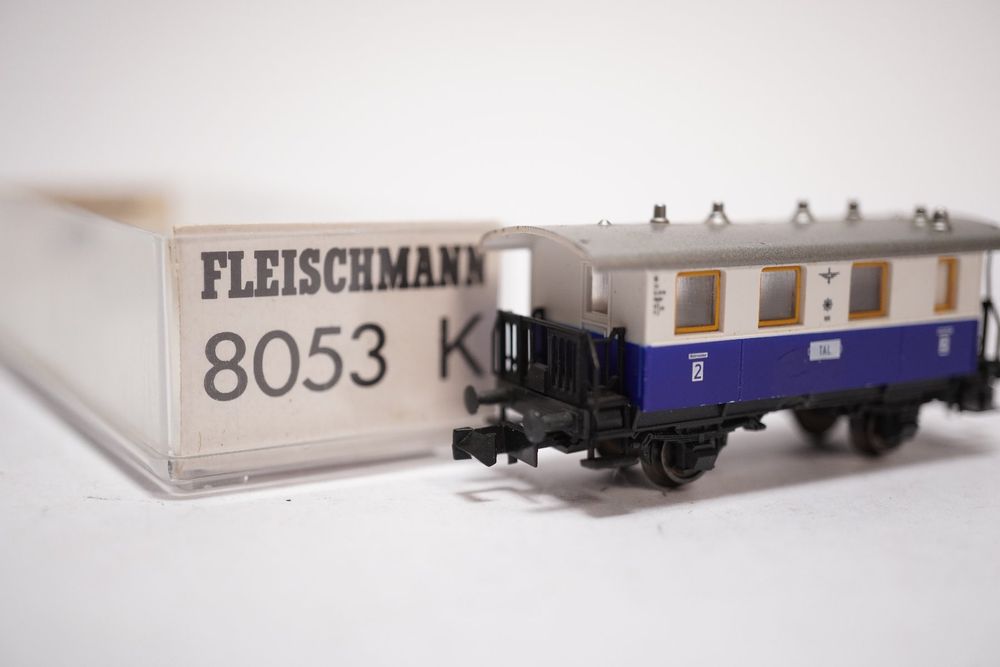 e32 Fleischmann 8053 EwB Pw 2. Kl weissblau Bastelware (Gebraucht) in ...