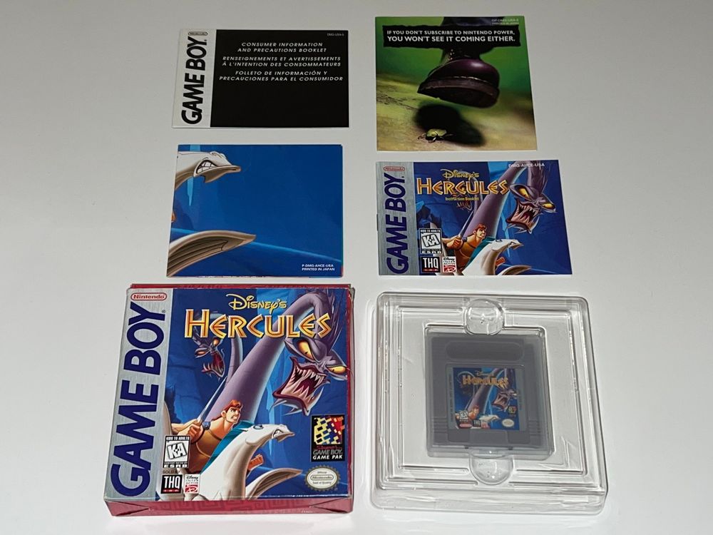 Game Boy Classic (GB) Spiel - Disney's Hercules (OVP) (Gebraucht) in ...