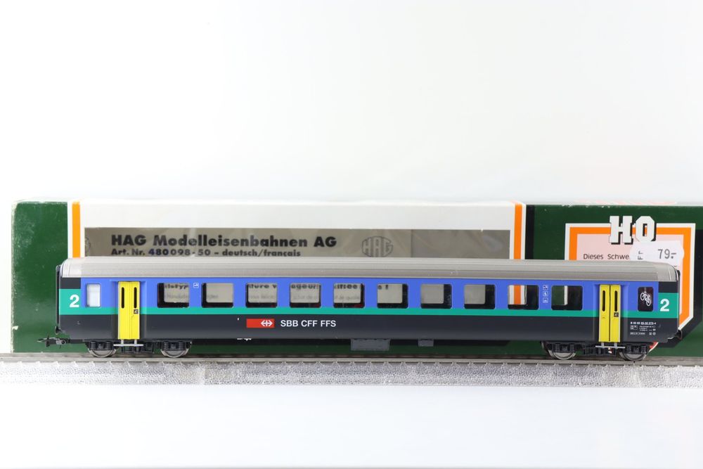 Hag 746 SBB Personenwagen Regio Papagei 2.Klasse (Gebraucht) in Ried (Muotathal) für CHF 69 ...