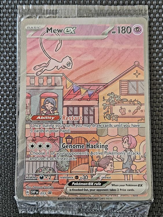 Mew EX SV1P 053 Full Art Pokémon Card ENG Scarlet&Violet 151 | Kaufen ...