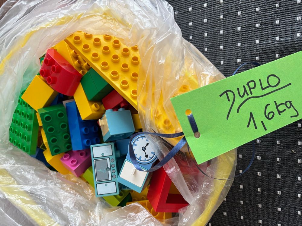 Lego Duplo, ca. 1,6 kg gemischt (Gebraucht) in Bülach für CHF 19 – mit ...