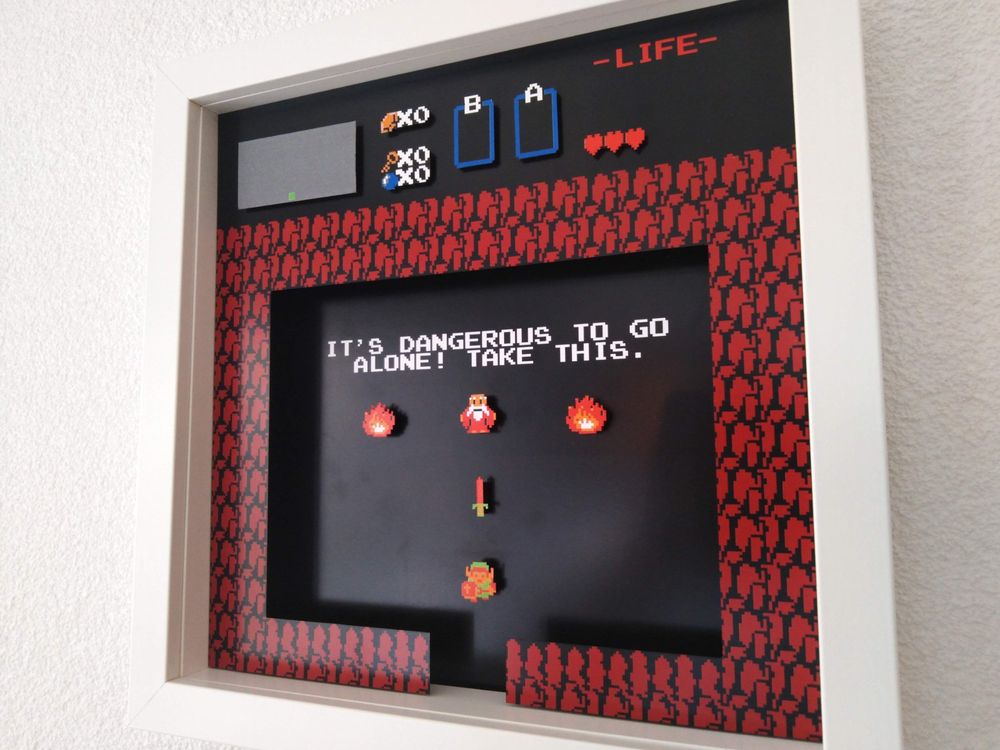 The Legend of Zelda NES Papercraft Diorama | Kaufen auf Ricardo