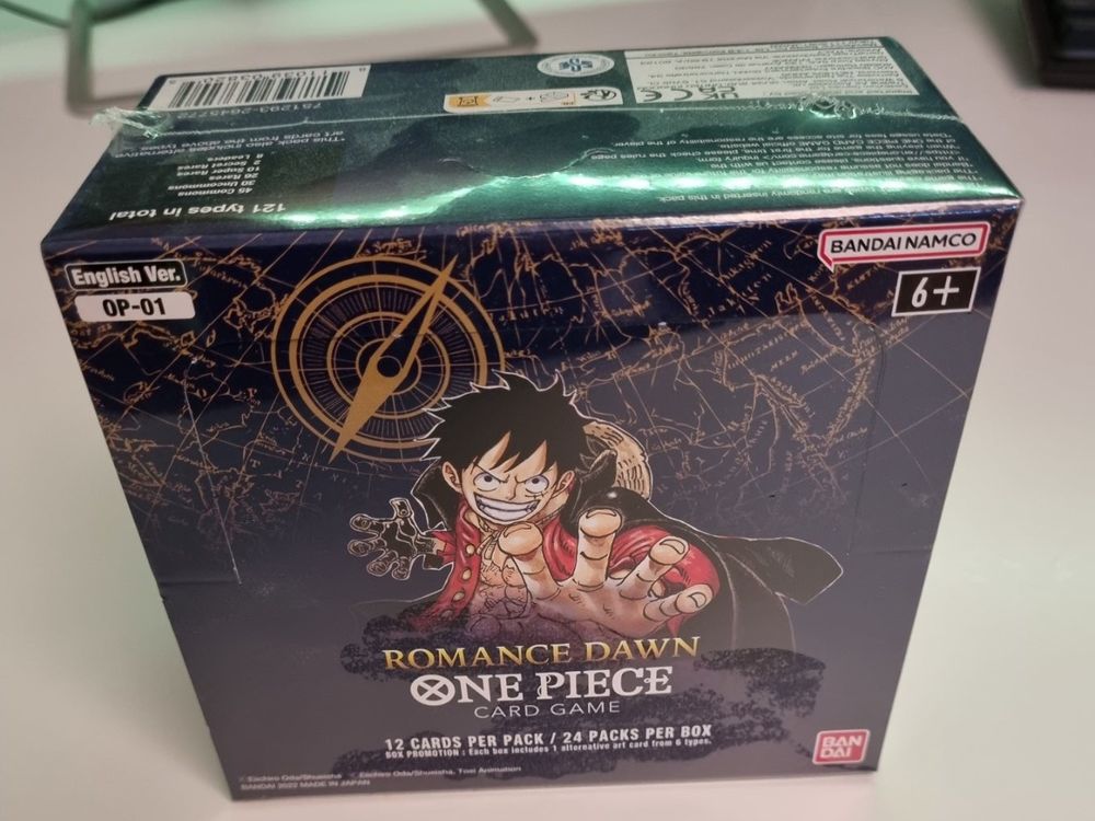One Piece Card Game - Romance Dawn OP-01 - Booster Display ( (Neu und originalverpackt) in ...