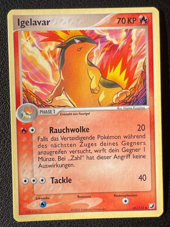 Igelavar 45/115 Pokémon EX Unseen forces | Kaufen auf Ricardo