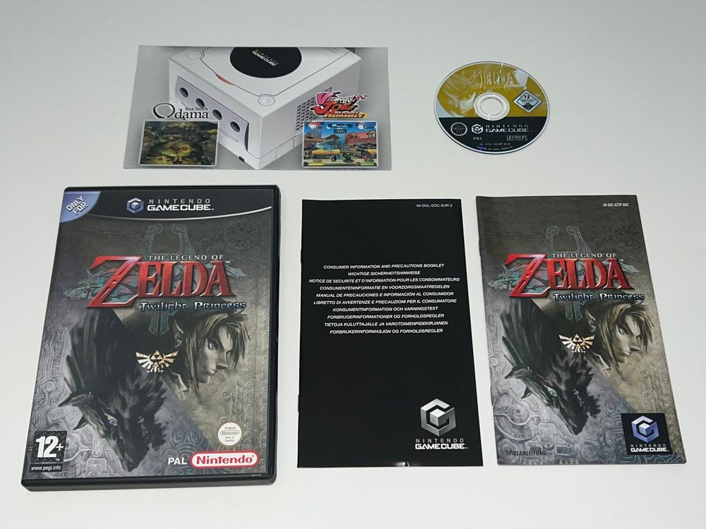 GameCube Spiel - The Legend of Zelda Twilight Princess (OVP) (Gebraucht ...