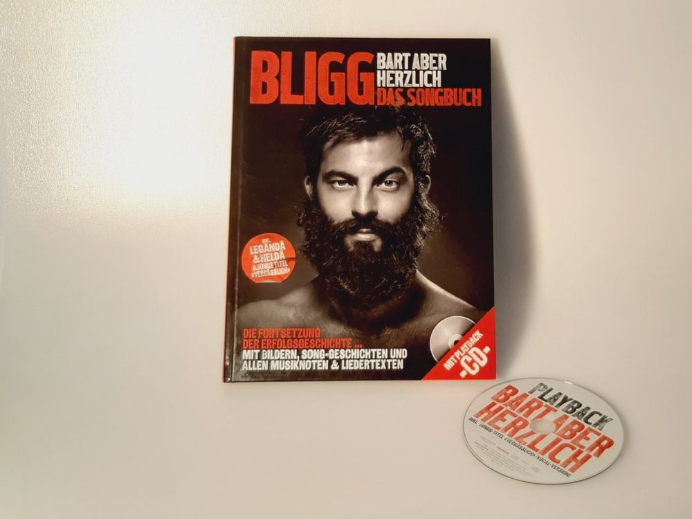BLIGG Songbuch mit Unterschrift und CD (Neu (gemäss Beschreibung)) in ...