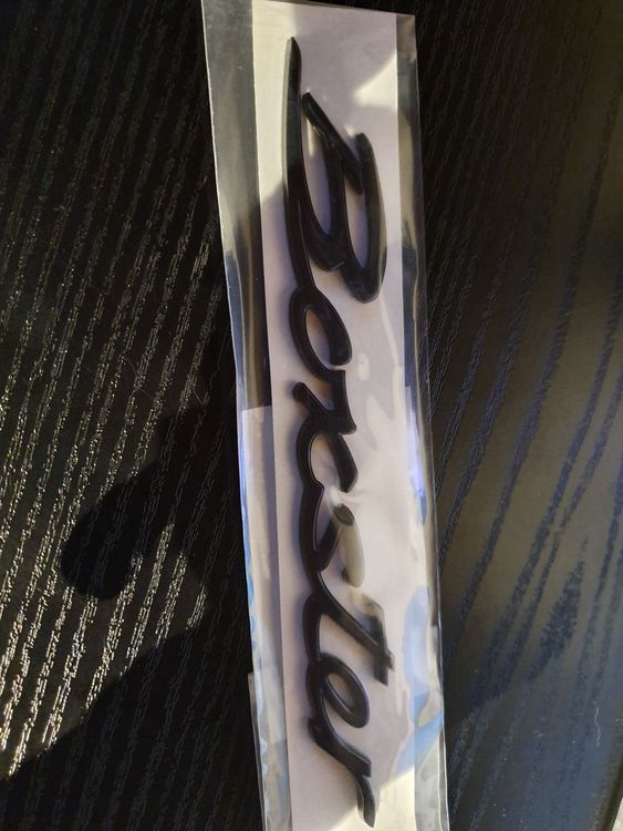 Porsche Boxster Schriftzug | Kaufen auf Ricardo