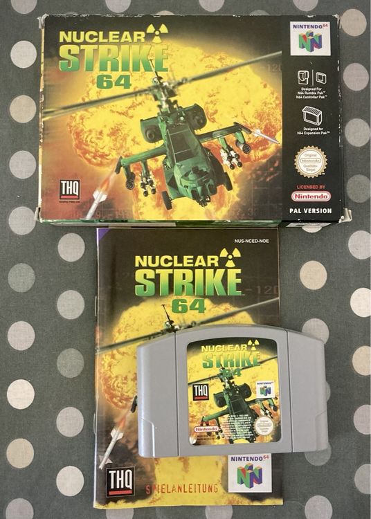 N64 Spiel Nuclear Strike 64 | Kaufen auf Ricardo