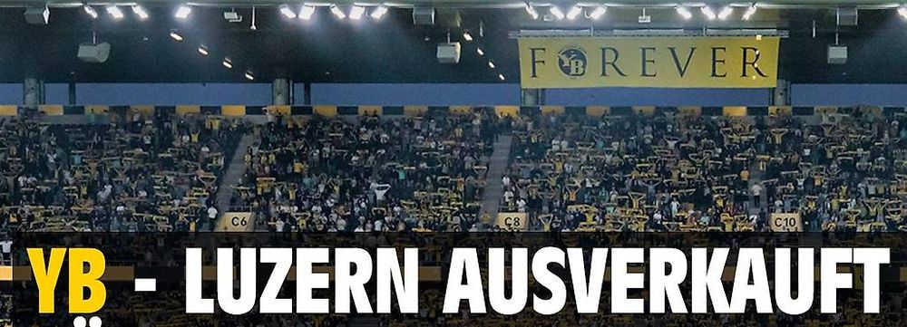 YB-Luzern, 3 Tickets B Balkon (Family Corner) Samstag, 18h (Neu (gemäss ...