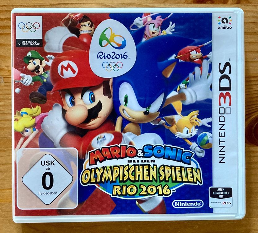 Mario & Sonic bei den olympischen Spielen Rio 2016 - 3DS (Gebraucht) in ...