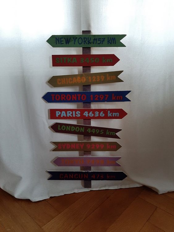 Pancarte destinations | Kaufen auf Ricardo