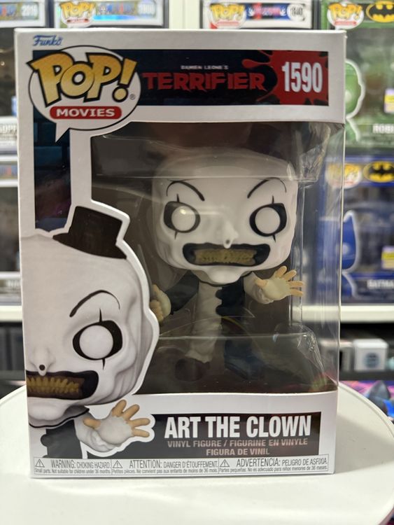 Terrifier Art the Clown Funko Pop! #1590 - Horror Icon! (54) (Neu ...
