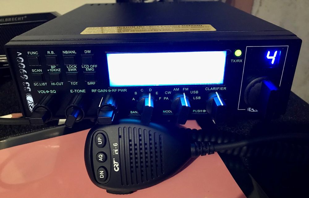 CB CRT SS 6900 V BLUE V7 PLATINE NRC AM/FM/LSB/USB/CW/PA | Kaufen auf ...