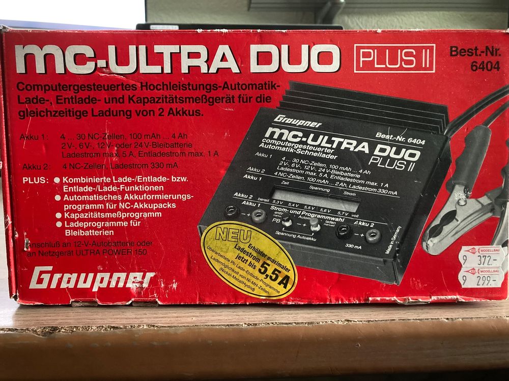 Graupner MC-ULTRA DUO PLUS II (Gebraucht) in Hunzenschwil für CHF 25 ...