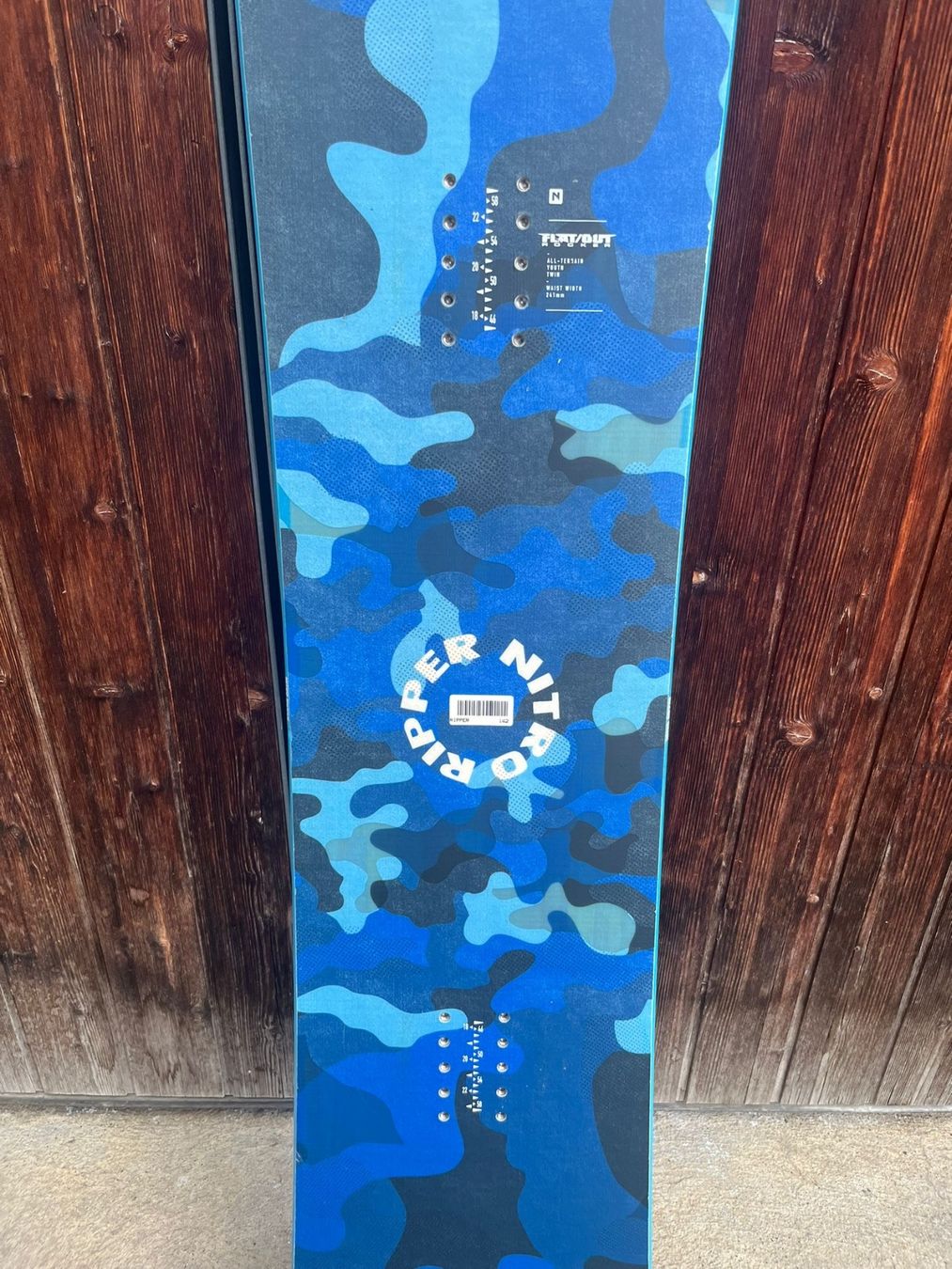 Snowboard & Bindung NITRO 142 Ripper Salamon für Jugendliche (Gebraucht ...