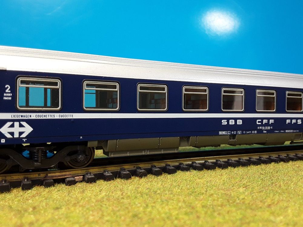 Roco 54234A _ SBB Liegewagen Eurofima _ mit OVP _ Spur H0 (Gebraucht) in Rüti ZH für CHF 29 ...