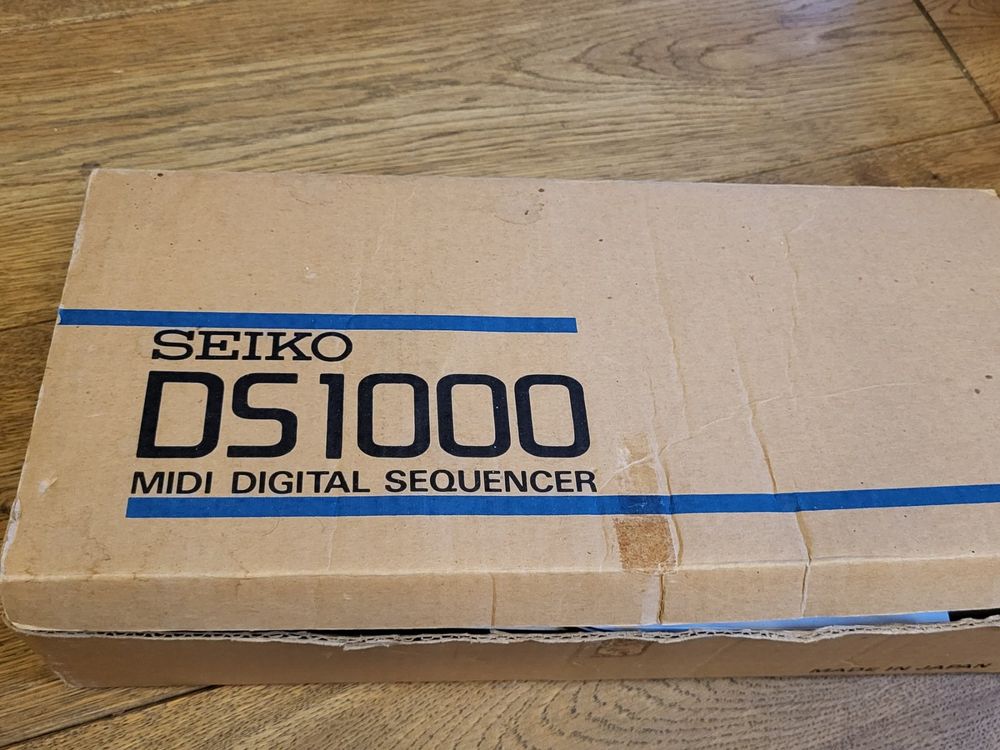 Seiko DS1000 Vintage Midi Sequencer mit ovp (Neu (gemäss Beschreibung ...