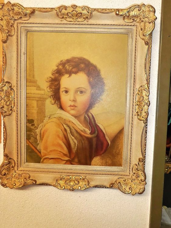 ANTIKE RAHMEN MIT VERZIERUNG 40 X 30 cm. | Kaufen auf Ricardo