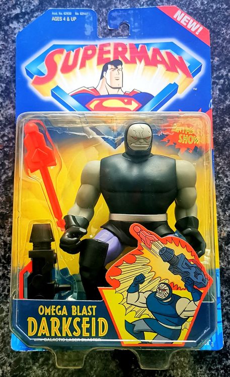 Omega Blast Darkseid 1996 Vintage Action Figur Superman RAR (Neu und ...
