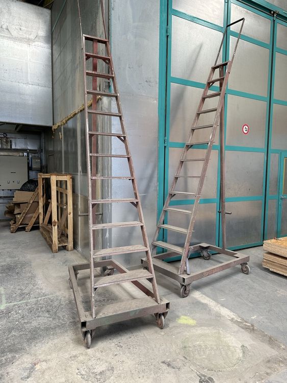 Rollbare Arbeitsbühne/Rollpodest, Treppe, Leiter, Top Zus | Kaufen auf Ricardo