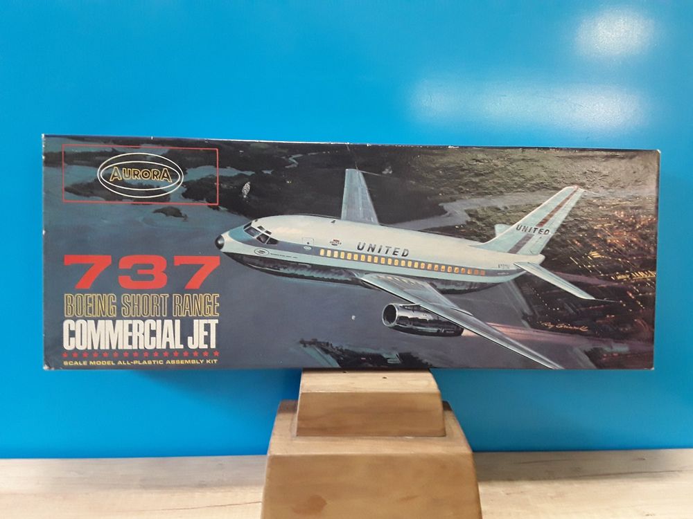 Verpackung _ Boeing 737 Short Range Commercial AURORA _ 1:72 | Kaufen auf Ricardo