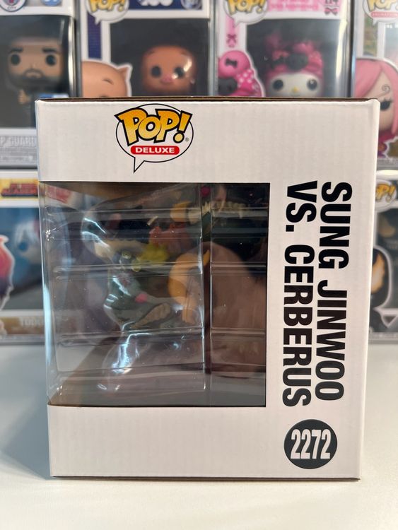 Funko POP! Animation Solo Leveling Sung Jinwoo Vs. Cerberus (Neu und ...