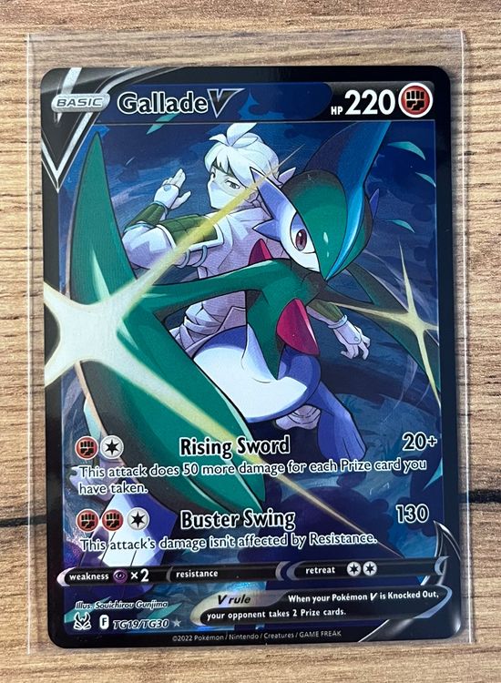 Gallade V TG19/30 Pokemon Trainer Gallery Lost Origin (Gebraucht) in ...