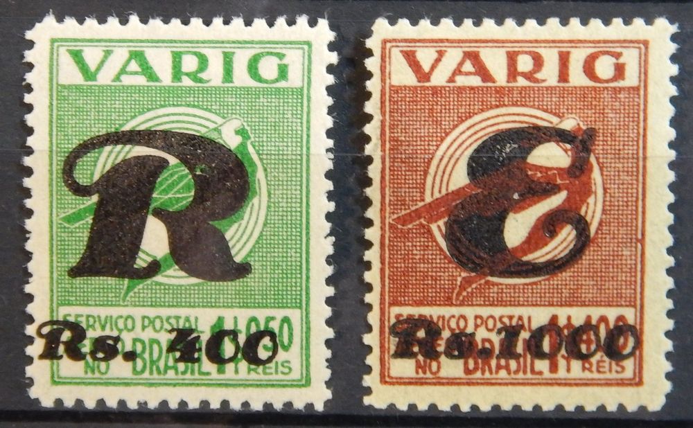 Brasilien Kat. V28-29 * 1933 Air Mail (Gebraucht) in Zürich für CHF 9 ...
