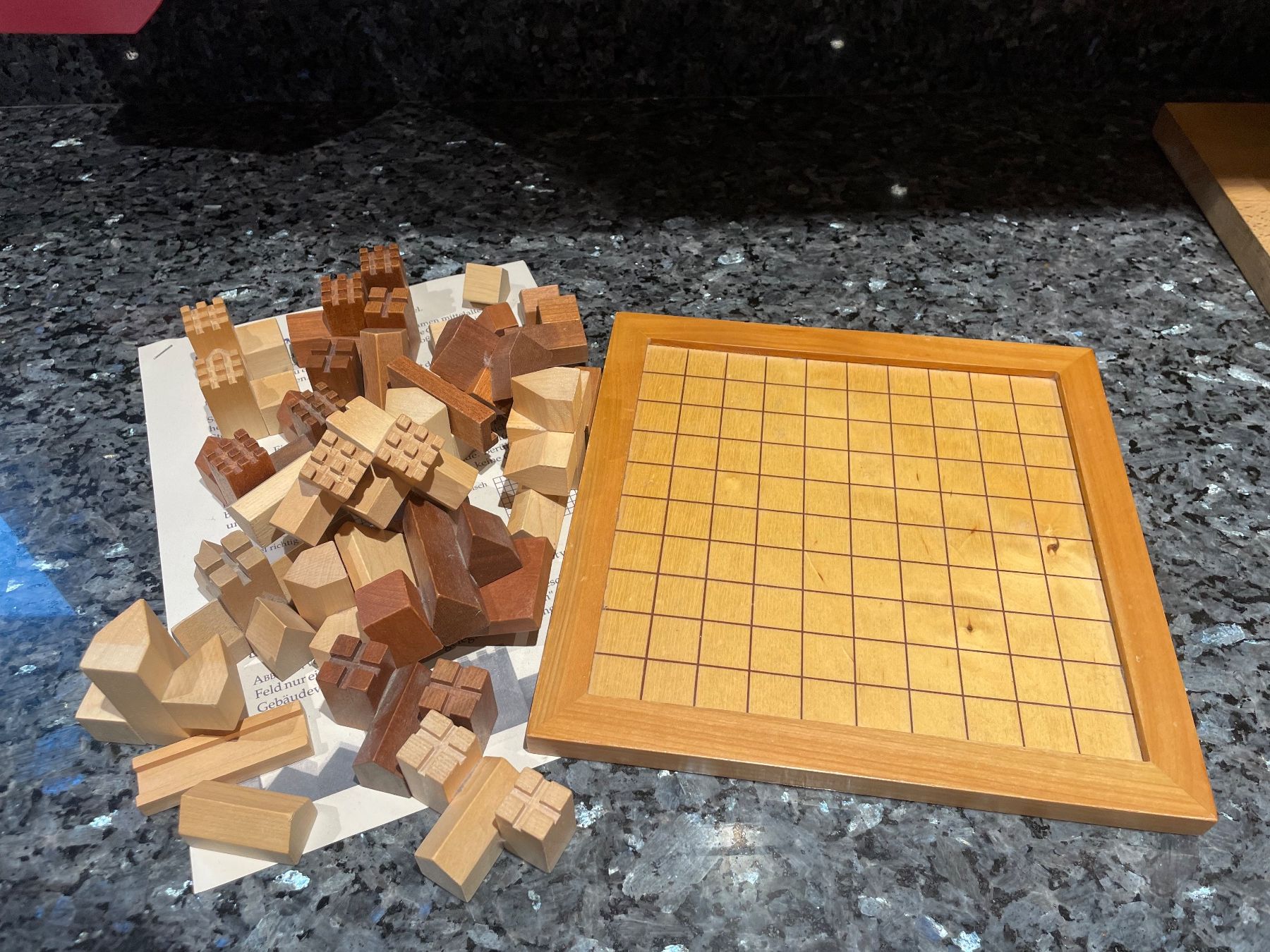 Kathedrale Spiel aus Holz, Denkspiel für 2 Personen! (Gebraucht) in ...